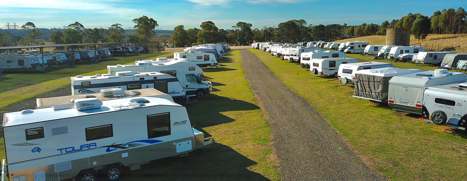 StoreMyVan - Caravan Storage $500 per year Undercover $1200 per year